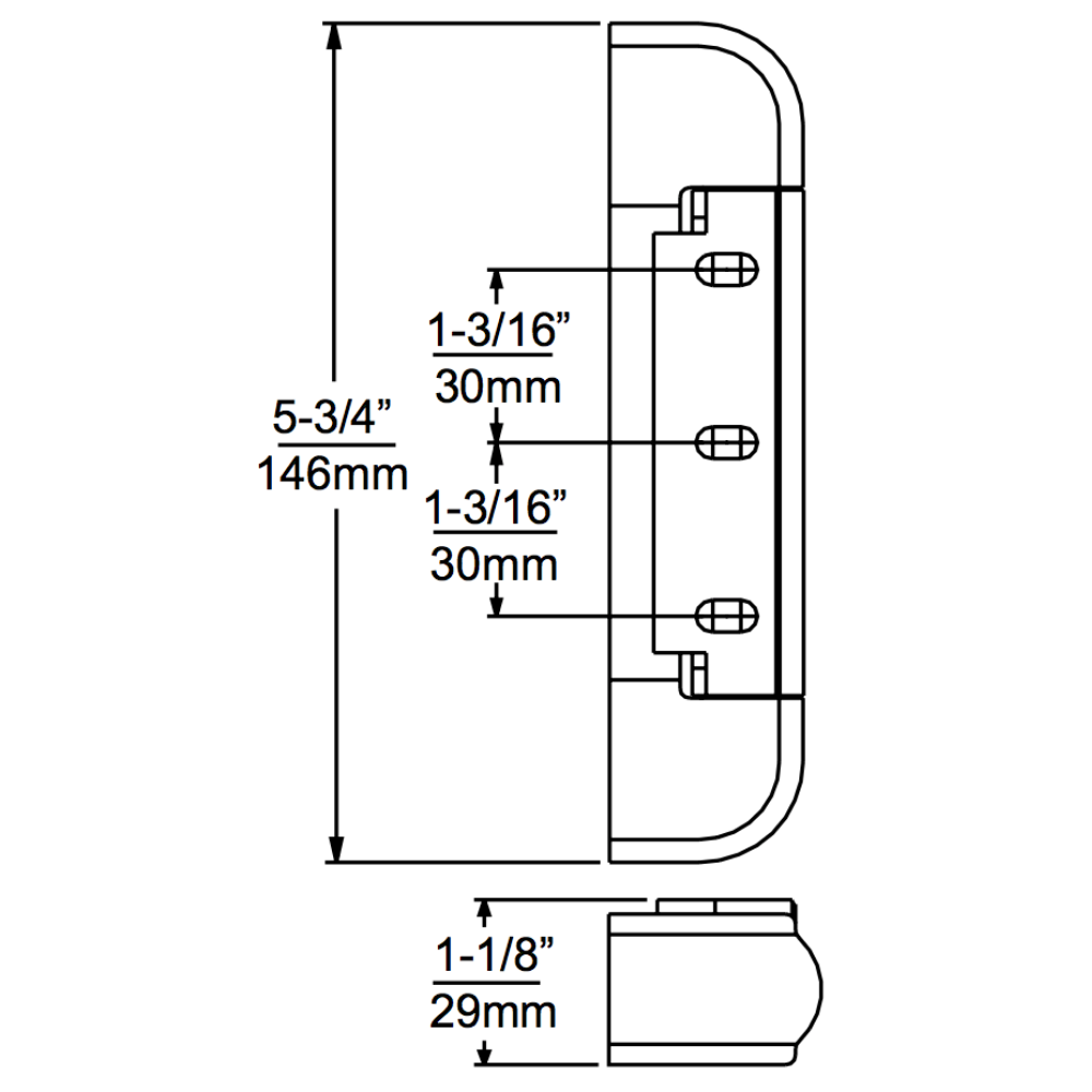 Shop Now! - Hardware - Kason - Kason Reach In Hinges - Kason 0220 ...