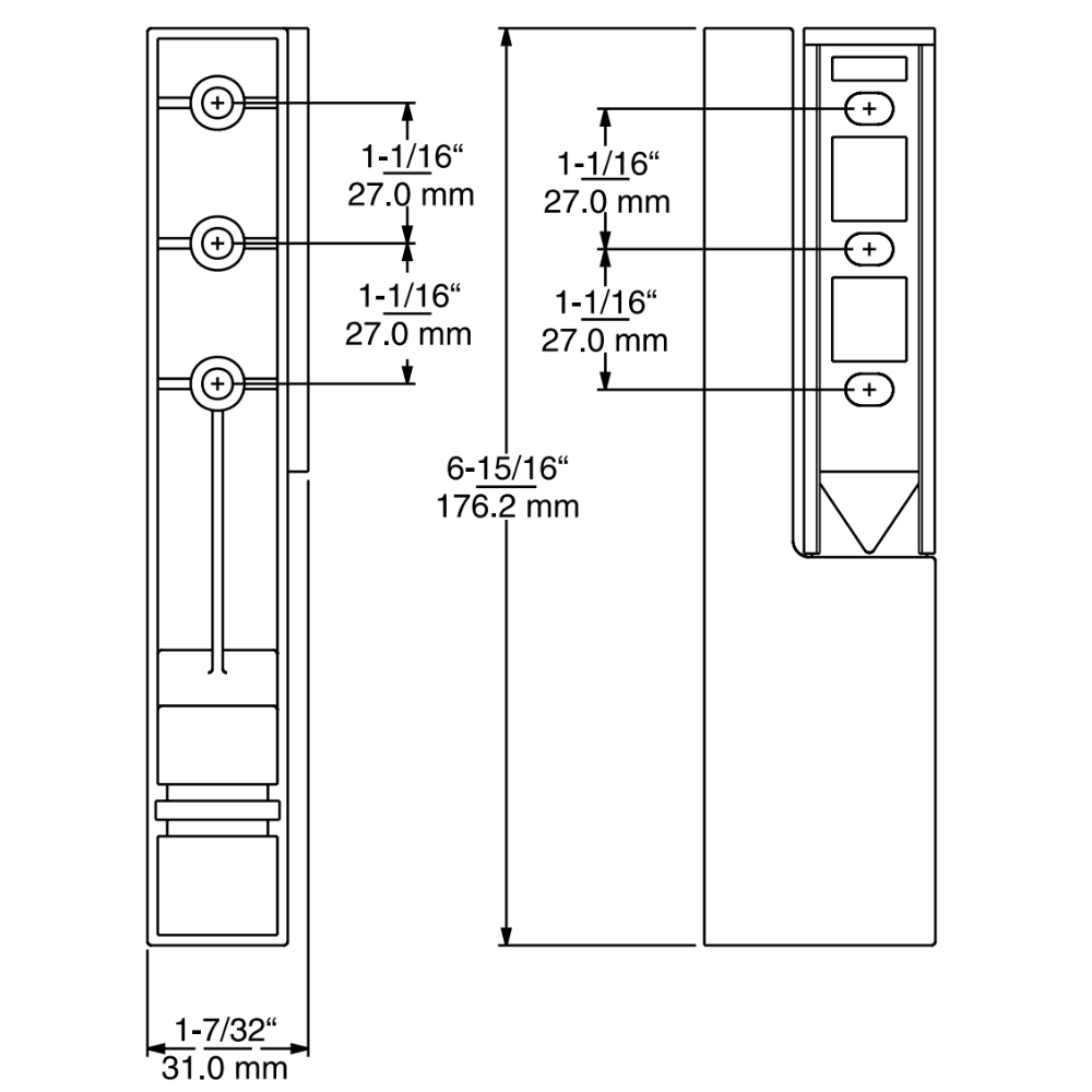 Shop Now! - Hardware - Kason - Kason Reach In Hinges - Kason 1269 ...